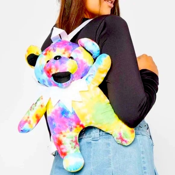 Bags | Grateful Dead Dancing Bear Backpack | Poshmark